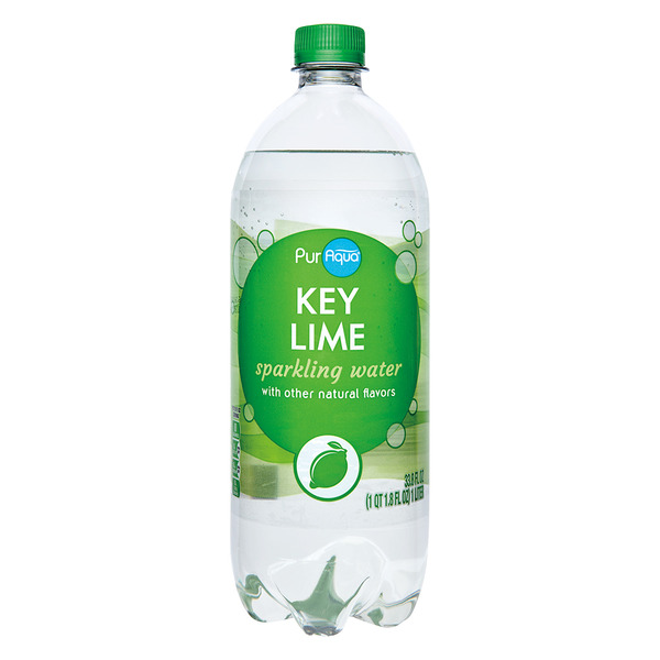 PurAqua Key Lime Flavored Sparkling Water Same-Day Delivery or Pickup | ALDI