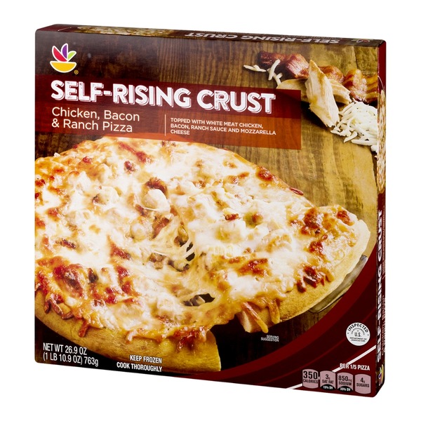 SB Self-Rising Crust Pizza Chicken, Bacon & Ranch (26.9 oz) - Instacart