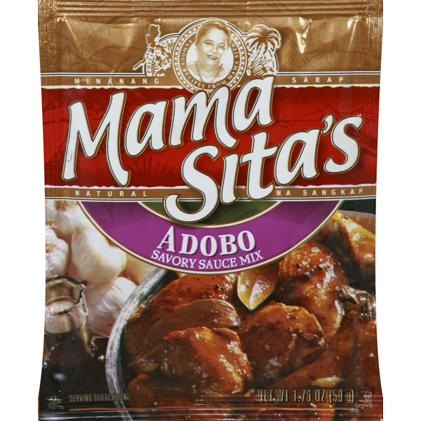 Mama Sitas Savory Sauce Mix, Adobo (1.76 oz) - Instacart