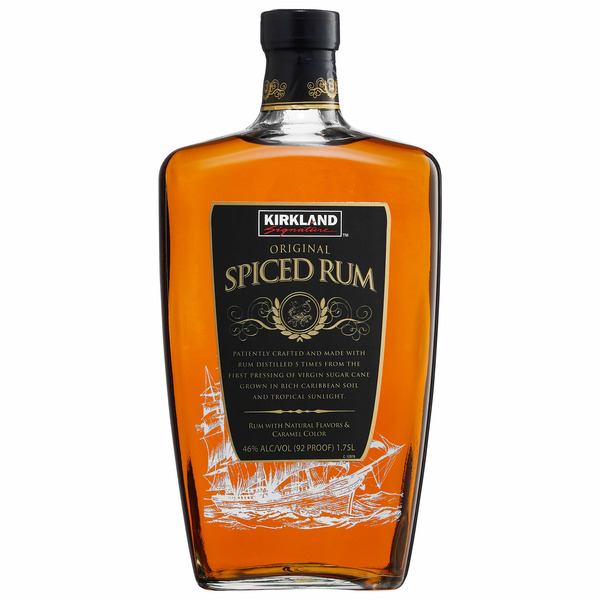 Kirkland Signature Spiced Rum Virgin Islands 1.75L Same-Day Delivery ...