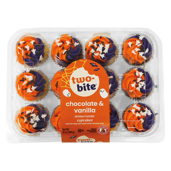 Two-bite Halloween Mini Cupcakes Same-Day Delivery or Pickup | ALDI