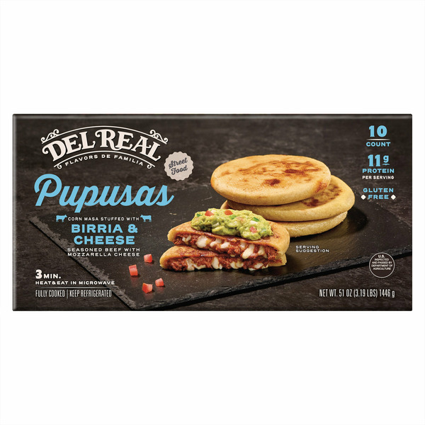 Del Real Birria & Cheese Pupusas Same-Day Delivery | Costco