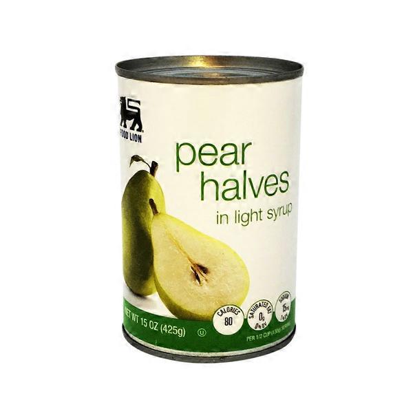 Food Lion Bartlett Pear Halves (15 oz) - Instacart
