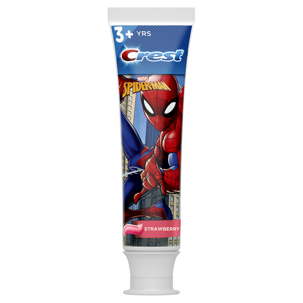 Crest Kid's Toothpaste, featuring Marvel's Spiderman, Strawberry Flavor ...