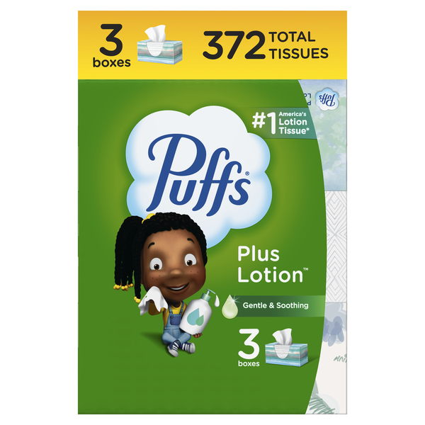 Safeway Puffs Plus Lotion Facial Tissues Same-Day Delivery or Pickup ...