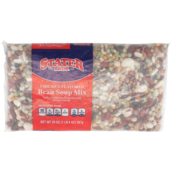 Stater Bros Chicken Flavored Bean Soup Mix 20 Oz Instacart