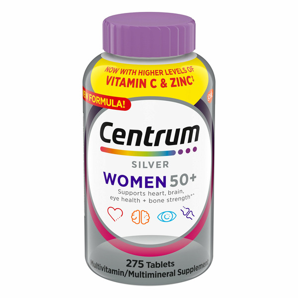 Costco Centrum Silver Women 50+ Multivitamin Multimineral Supplement ...