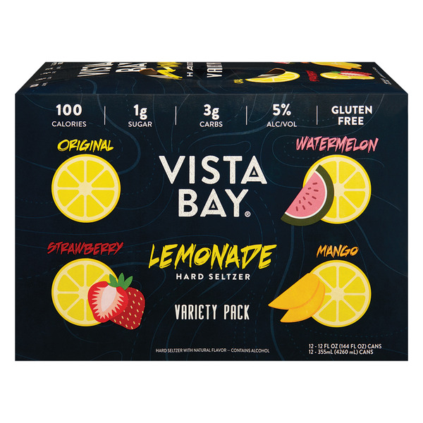 Vista Bay Lemonade Hard Seltzer Variety Pack Same-Day Delivery or ...