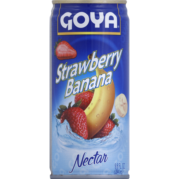Goya Strawberry Banana Nectar (9.6 fl oz) - Instacart