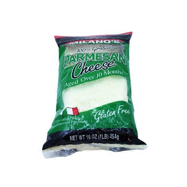 Milano's 100% Grated Parmesan Cheese (16 oz) - Instacart