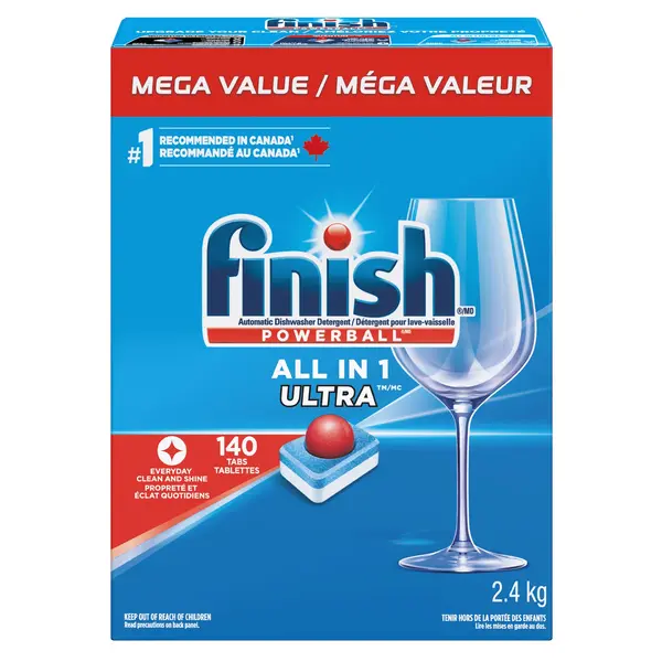 Finish Powerball All in 1 Ultra Dishwasher Detergent Same-Day Delivery ...