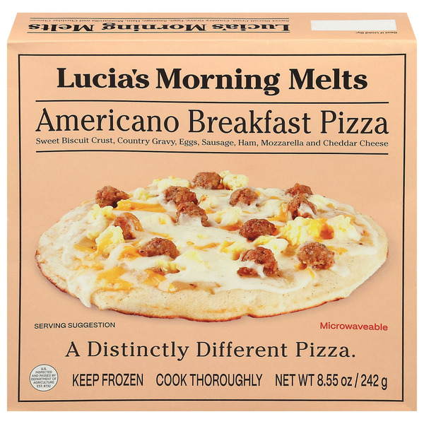 Wegmans Lucia's Morning Melts Pizza, Americano, Breakfast Same-Day ...