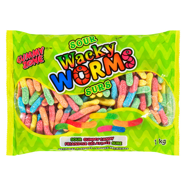 Gummy Zone Super Wormies Sour Candy Same-Day Delivery | Giant Tiger