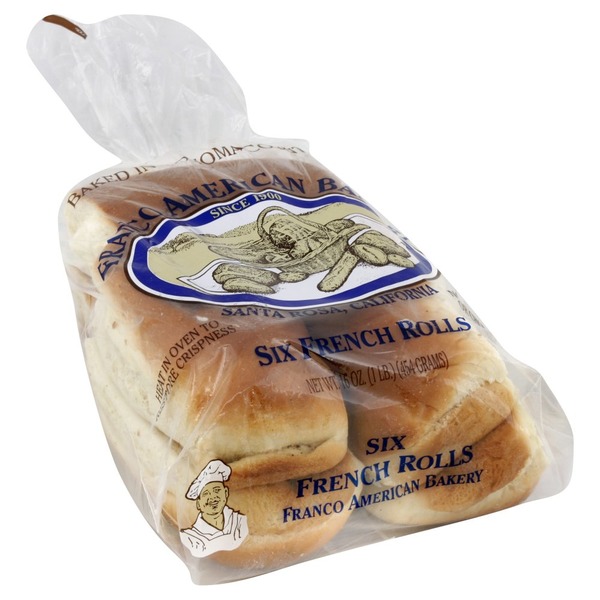 Franco American Rolls, French (6 each) - Instacart