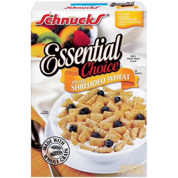 Schnucks Essential Choice Shredded Wheat Bite Size Cereal (17.2 oz ...