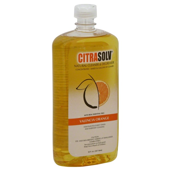 Citra Solv Natural Cleaner & Degreaser, Valencia Orange, with Real ...