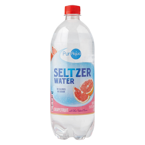 ALDI PurAqua Grapefruit Seltzer Water Same-Day Delivery or Pickup | Instacart