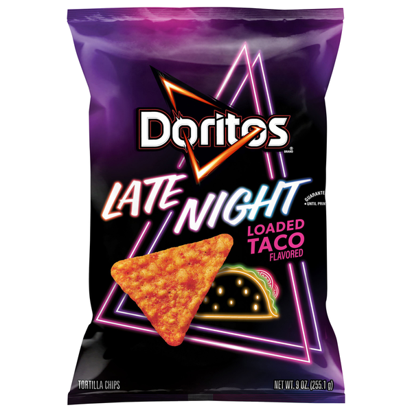 Doritos Tortilla Chips, Loaded Taco Flavored Same-Day Delivery or ...
