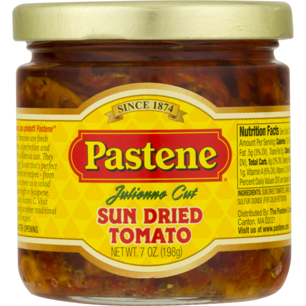 Pastene Sun Dried Tomato Julienne Cut (7 oz) - Instacart