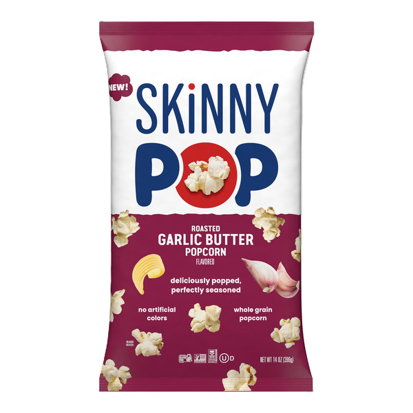 Skinny Pop Roasted Garlic Butter Popcorn, 14oz Same-Day Delivery | Costco
