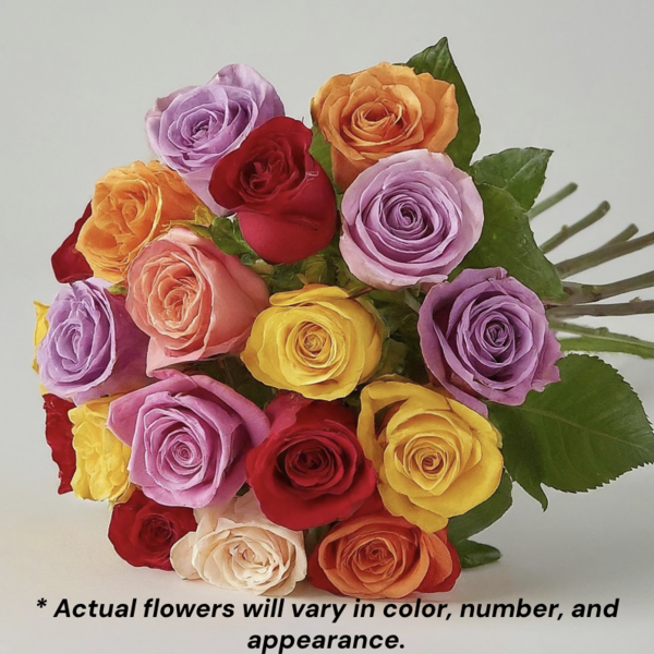 3 Stem Spray Rose Assorted Colors Same-Day Delivery or Pickup | Yoke's ...