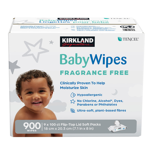 Kirkland Signature Fragrance Free Baby Wipes Same-Day Delivery | Costco