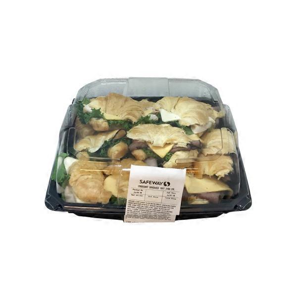 Croissant Sandwich Tray (each) - Instacart