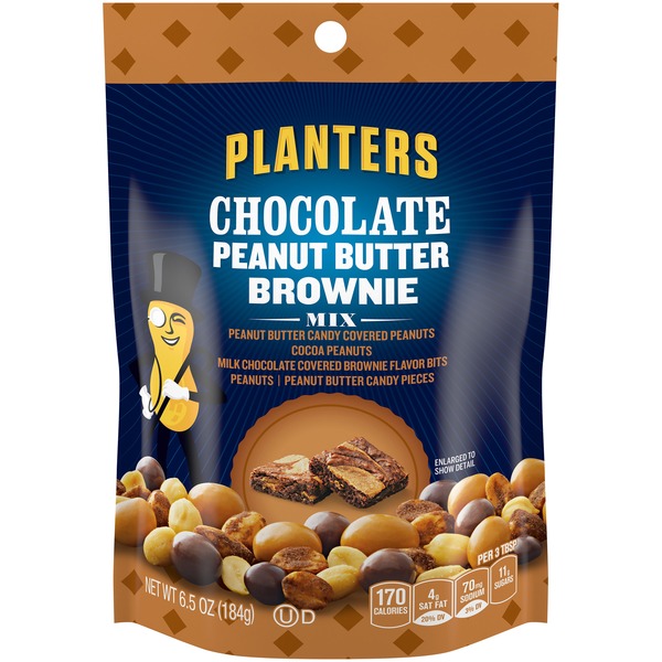 Planters Chocolate Peanut Butter Brownie Mix (6.5 oz) - Instacart