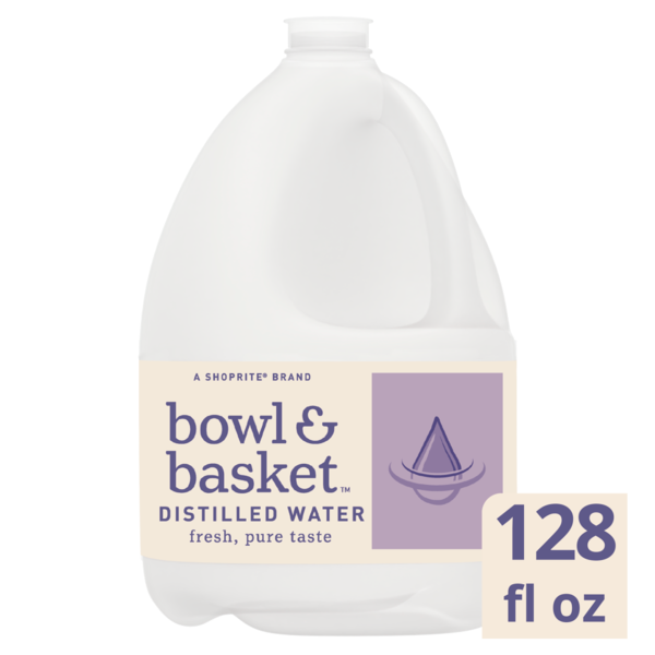 ShopRite Bowl & Basket Distilled Water Same-Day Delivery | Instacart