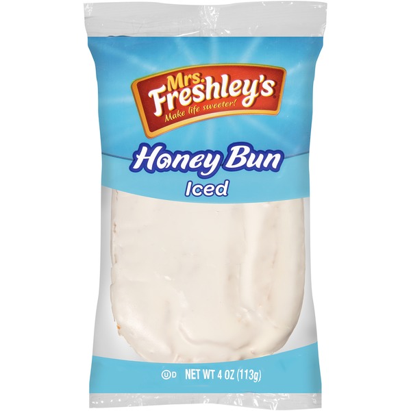 Mrs. Freshley's Iced Honey Bun (113 g) - Instacart