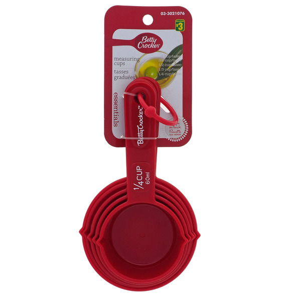 Betty Crocker Measuring Cup Set, 5 Pack Same-Day Delivery | Dollarama