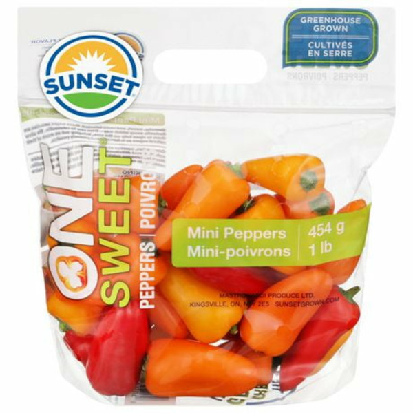 Walmart Sunset Mini Sweet Peppers Same-Day Delivery | Instacart