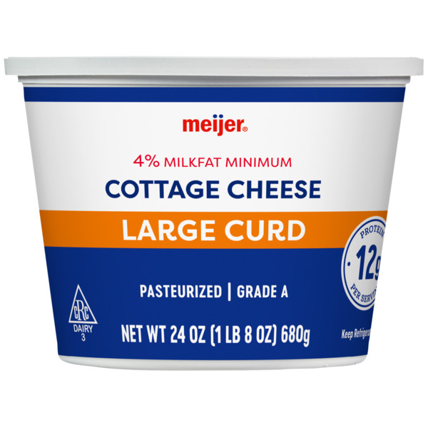 Meijer Meijer Large Curd Cottage Cheese Same-Day Delivery | Instacart