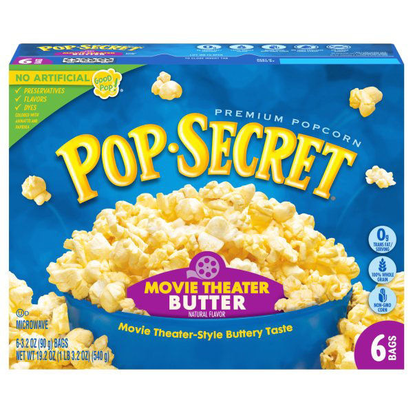 Wegmans Pop Secret Movie Theater Butter Popcorn Same-Day Delivery or ...