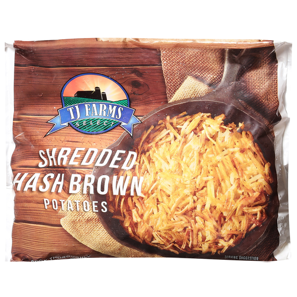 TJ Farms Select Potatoes, Hash Brown, Shredded Same-Day Delivery or ...