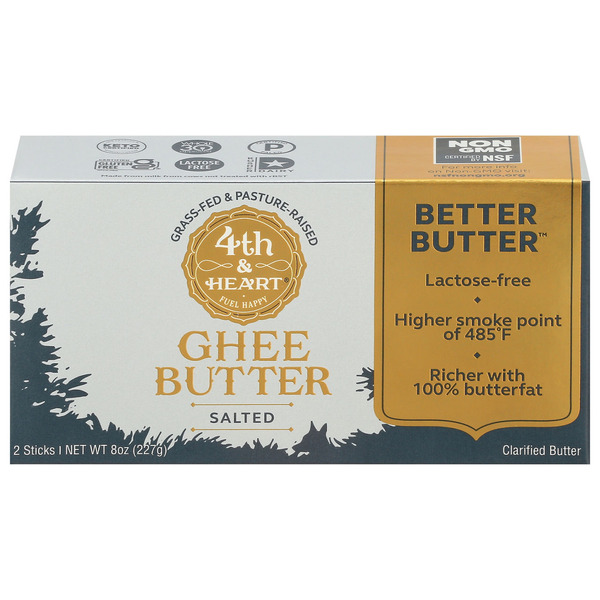 Wegmans 4th & Heart Ghee Butter, Salted Same-Day Delivery or Pickup ...