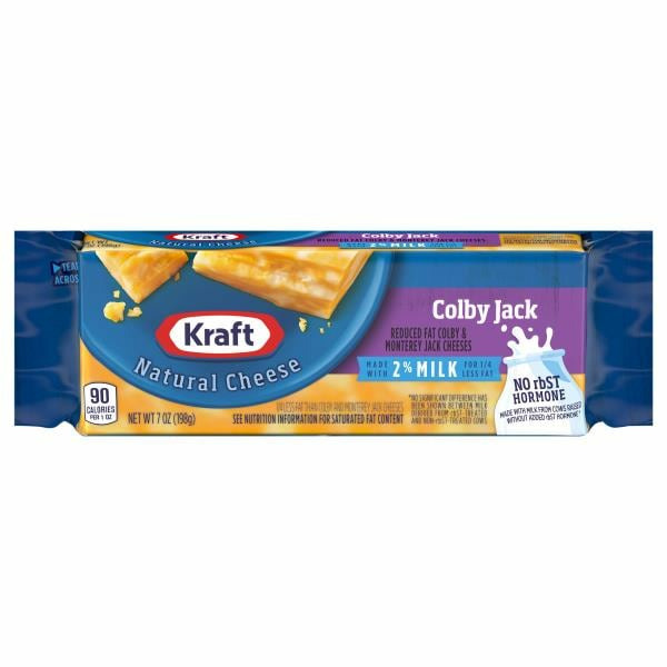 Kraft Cheese, Reduced Fat, Colby & Monterey Jack Same-Day Delivery or ...