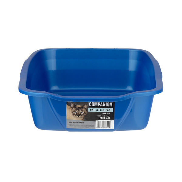 Stop & Shop Companion Cat Litter Pan, Large Same-Day Delivery or Pickup ...