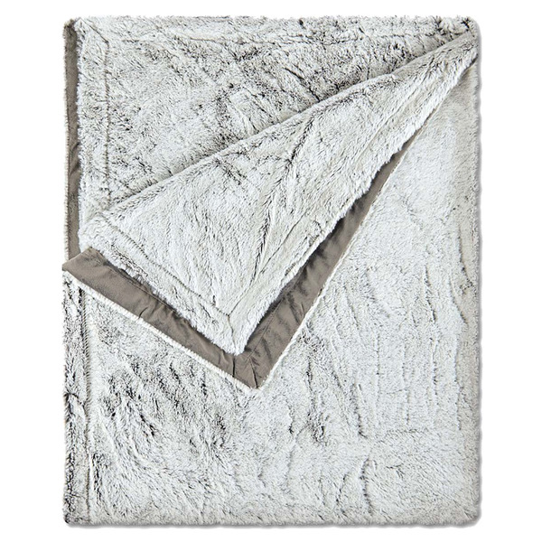 Huntington Home Brown Faux Fur Throw Same-Day Delivery or Pickup | ALDI