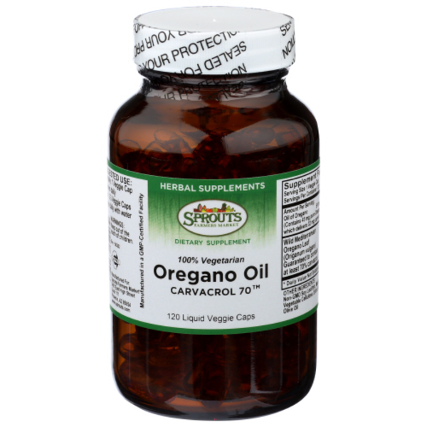 Sprouts Farmers Market Sprouts Oregano Oil Liquid Capsule Pickup ...