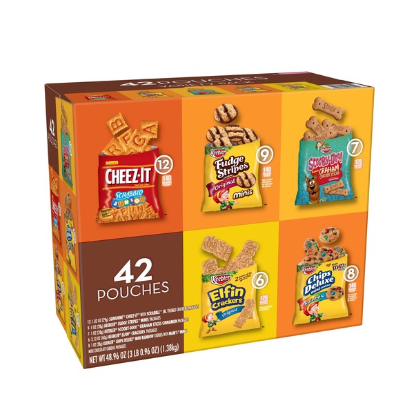 Keebler Cookies and Crackers Variety Pack (48.86 oz) - Instacart