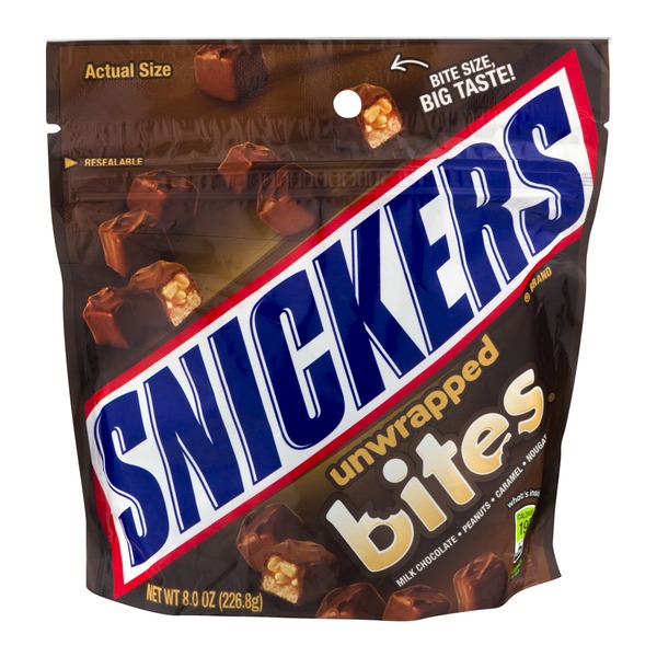 Nutrition Facts Snickers Bite Size | Besto Blog
