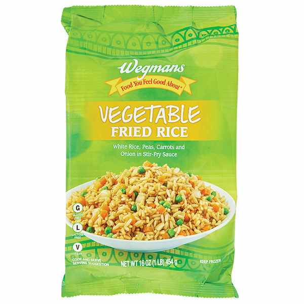 Wegmans Wegmans Vegetable Fried Rice White Rice, Peas, Carrots And ...