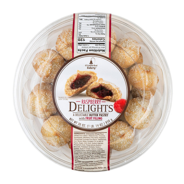 El Camino Real Bakery Raspberry Delights, 30 oz Same-Day Delivery | Costco