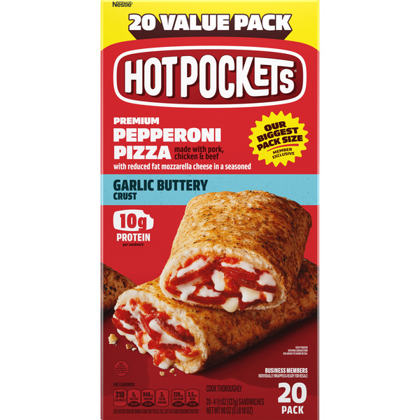 Hot Pockets Pepperoni Pizza Same-Day Delivery | Costco