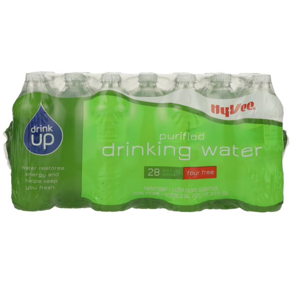 Hy-Vee Purified Drinking Water (14 L) - Instacart