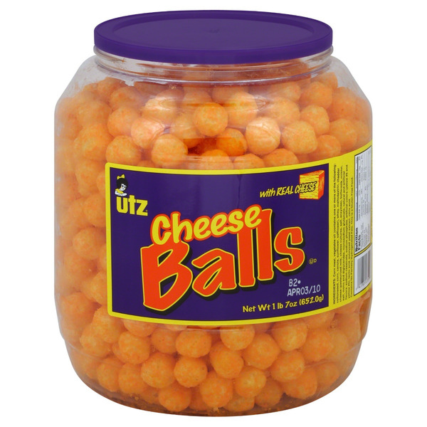 UTZ - Cheddar Cheese Balls - 23 oz Delivery or Pickup | Restaurant Depot