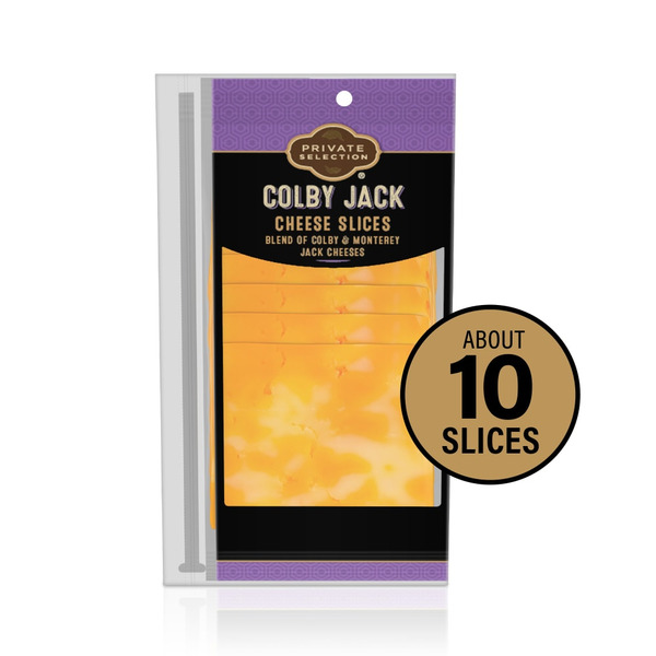 Kroger Private Selection Colby Jack Cheese Slices Same-Day Delivery or ...