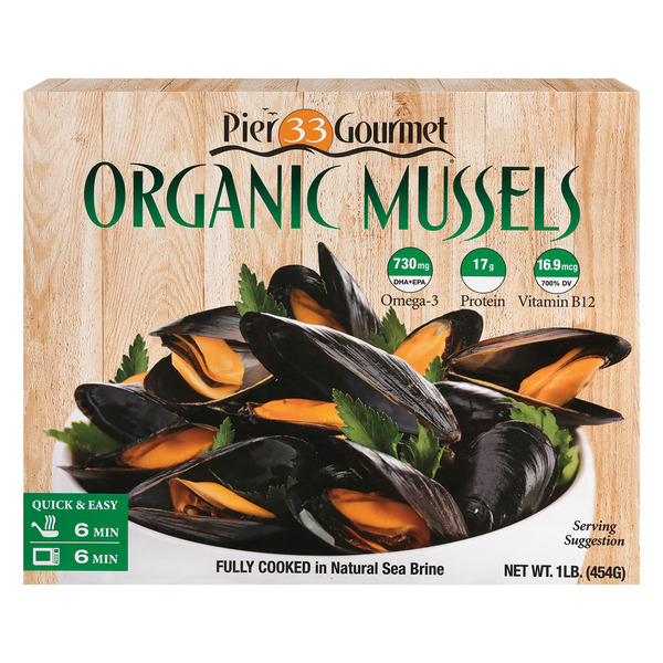 Pier 33 Gourmet Mussels, Organic Same-Day Delivery or Pickup | ALDI