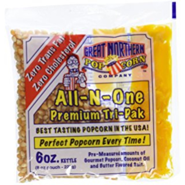 Great Northern - Dual Popcorn Portion Packs Kit - 6 Delivery or Pickup ...